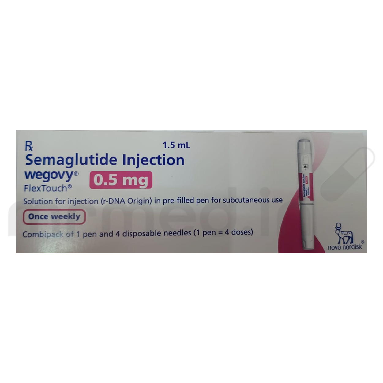 Buy Wegovy 0.5mg FlexTouch Online | Weight Loss Pen – MrMed