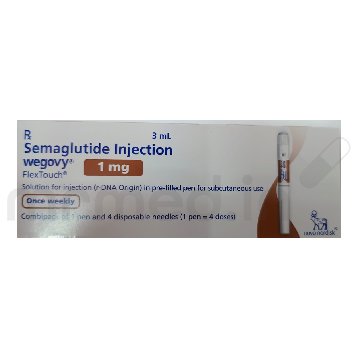 Wegovy 1mg FlexTouch Price in India | Buy Online at MrMed