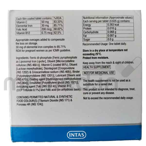 Buy Fe Plus Tablet Online: Uses, Price, Dosage, Instructions, Side ...