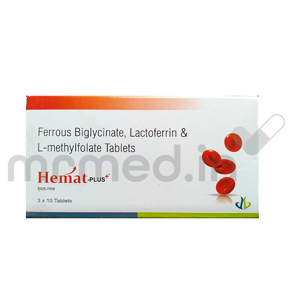 Buy HEMAT PLUS TABLET Online: Uses, Price, Dosage, Instructions, Side ...