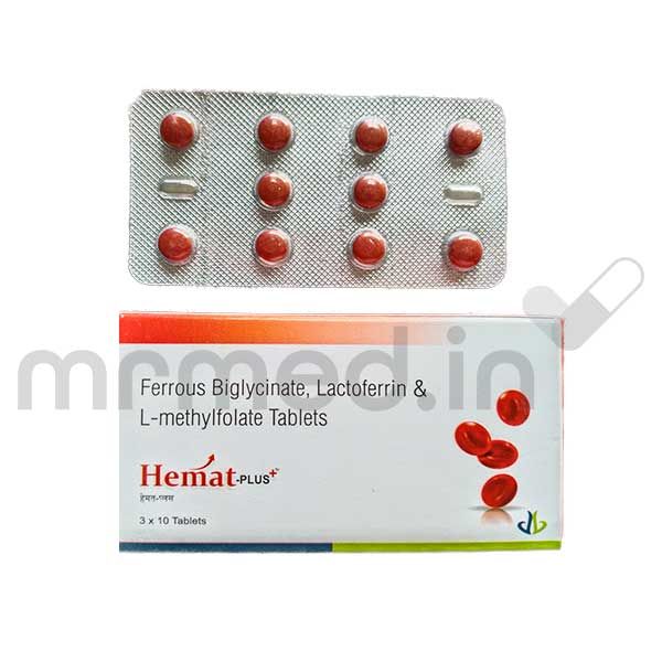 Buy HEMAT PLUS TABLET Online: Uses, Price, Dosage, Instructions, Side ...